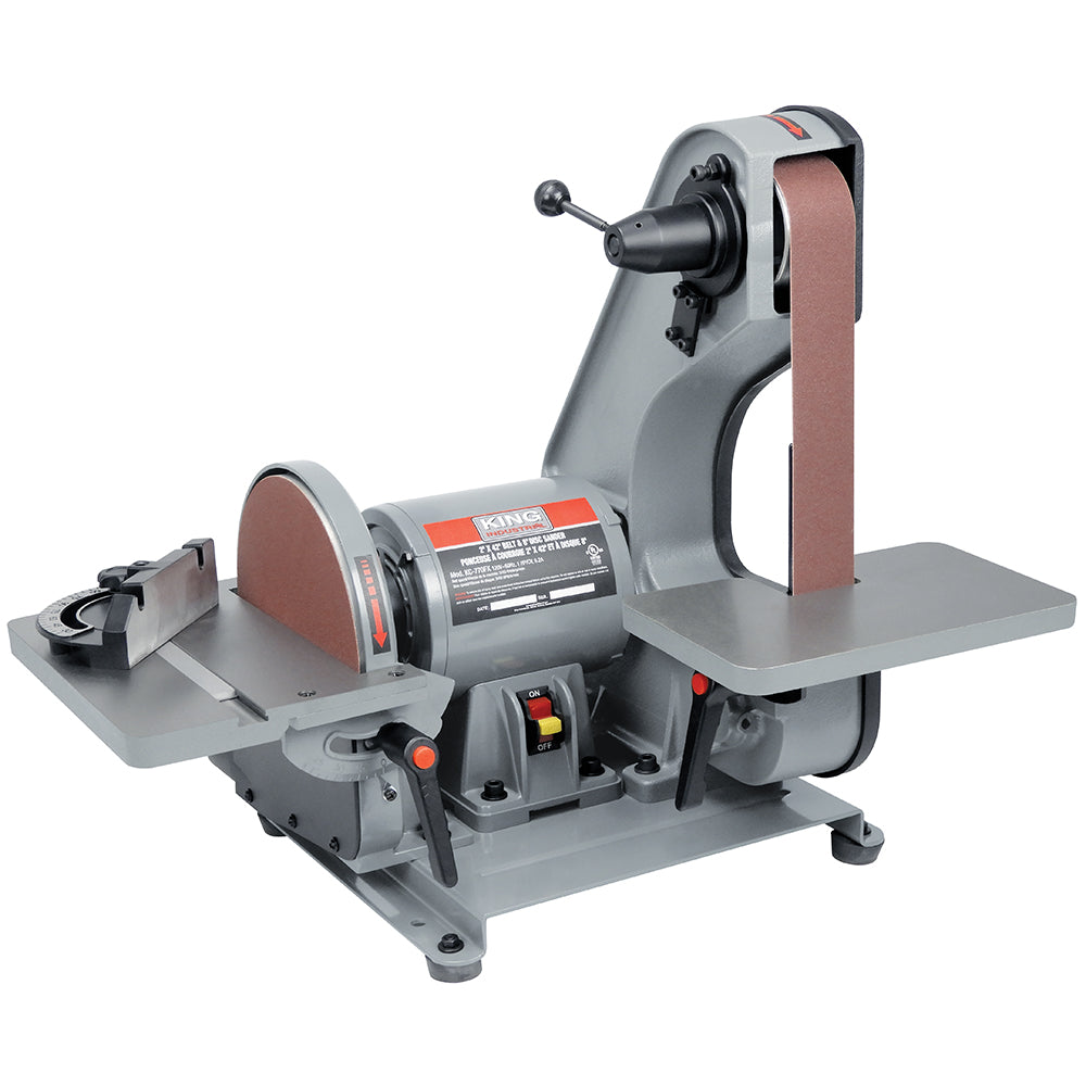 King Canada - 2" X 42" BELT & 8" DISC SANDER - MODEL: KC-770FX ...